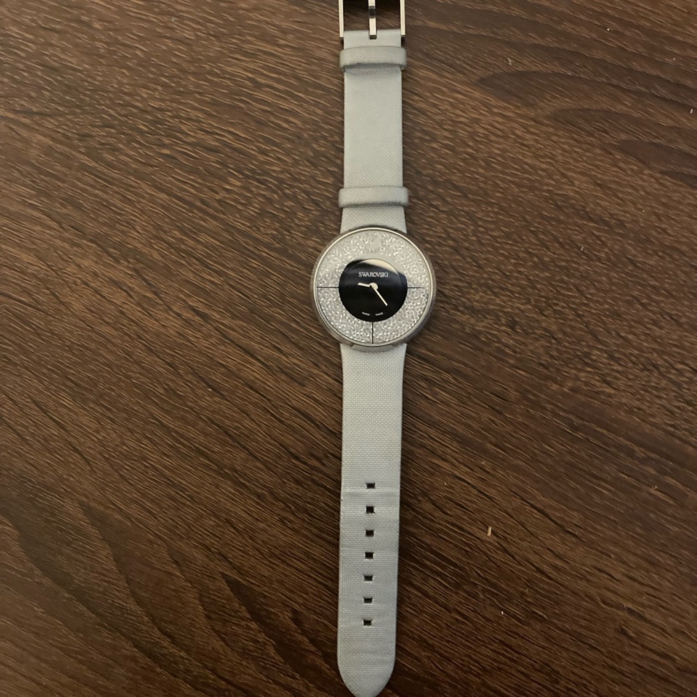Swarovski Crystalline Pure Silver Watch - Gem